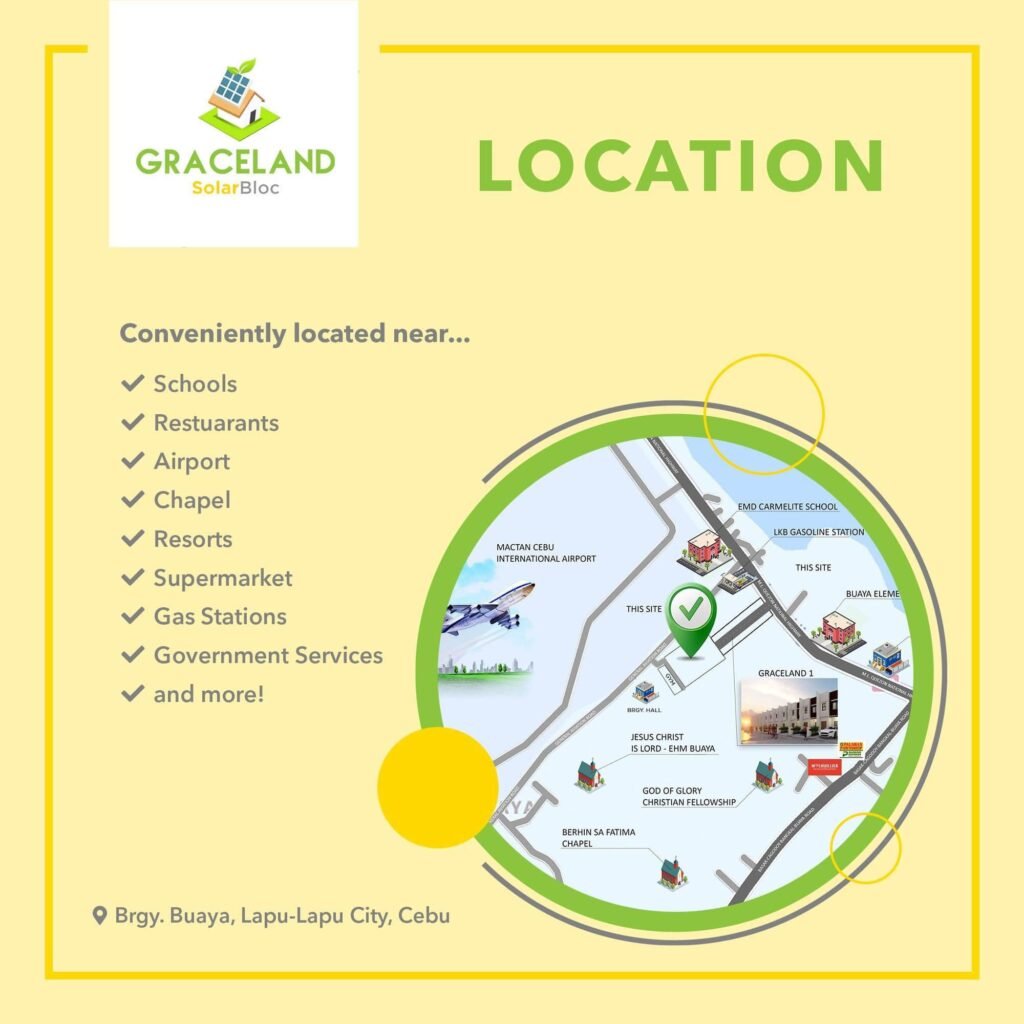 GRACELAND SOLAR BLOC in Buaya Lapulapu Cebu – AmanciaLand Realty