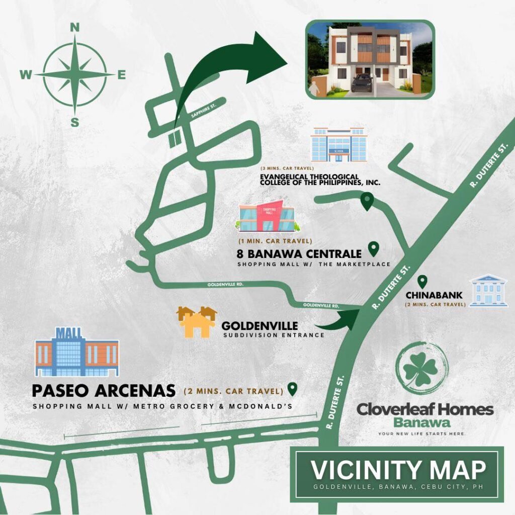 CLOVERLEAF HOMES in BANAWA, CEBU CITY – AmanciaLand Realty